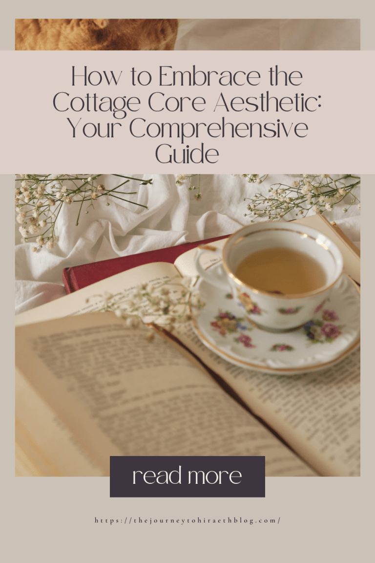 How to Embrace the Cottage Core Aesthetic: Your Comprehensive Guide ...